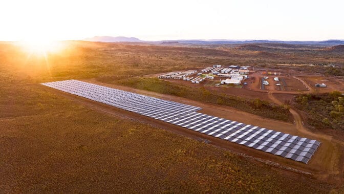 Solar battery installed at Pilbara mine site - Mining Magazine Australia