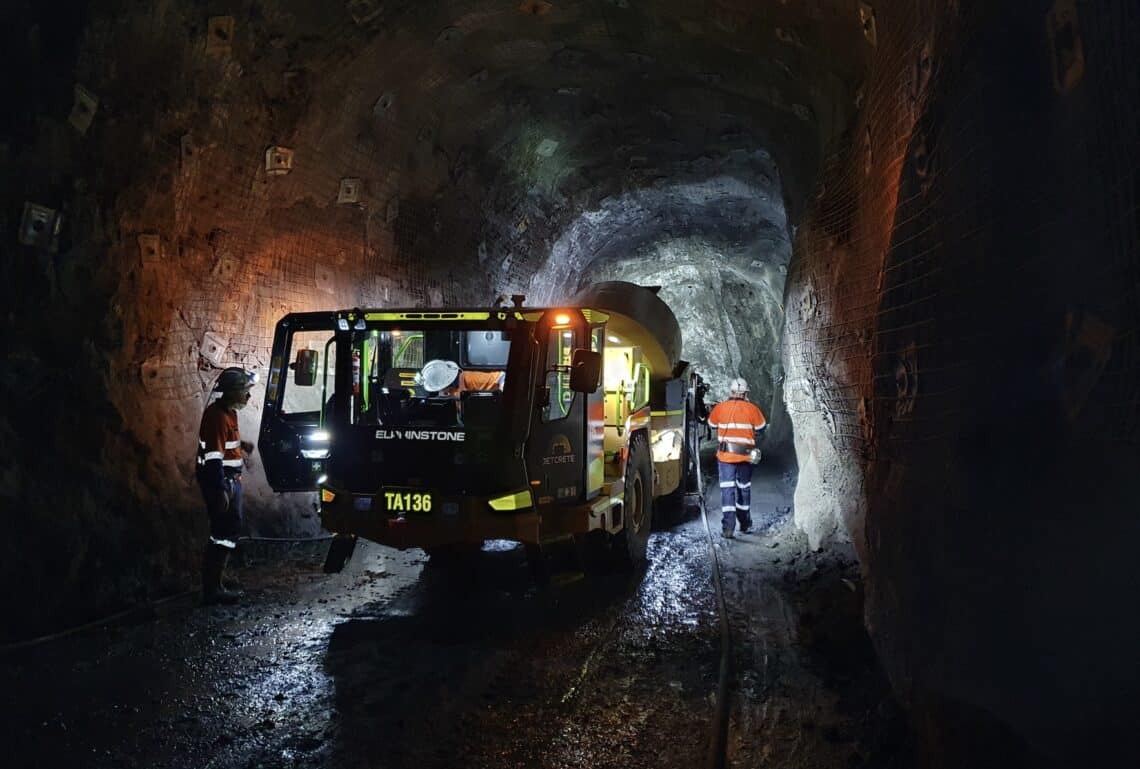 Elphinstone and Jetcrete team up for underground mining - Mining ...